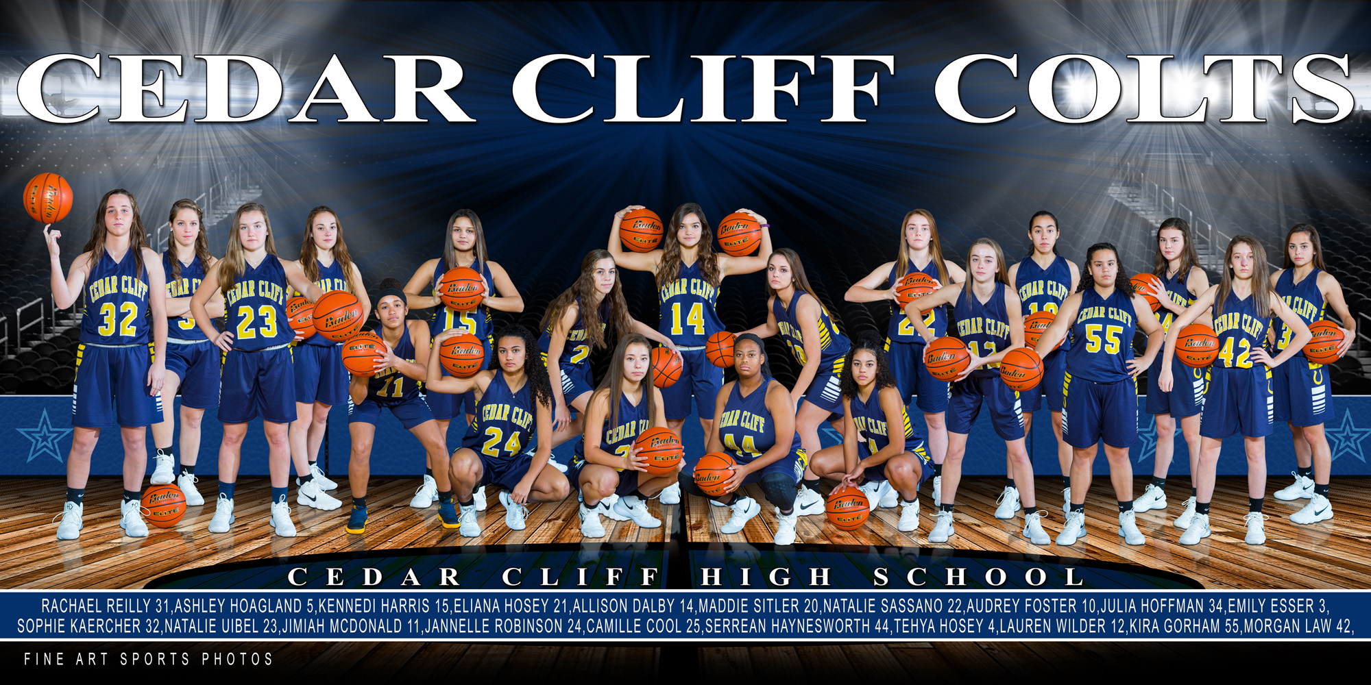 CC Girls BBall 4×8 Banner – Fine Art Photo, Inc.